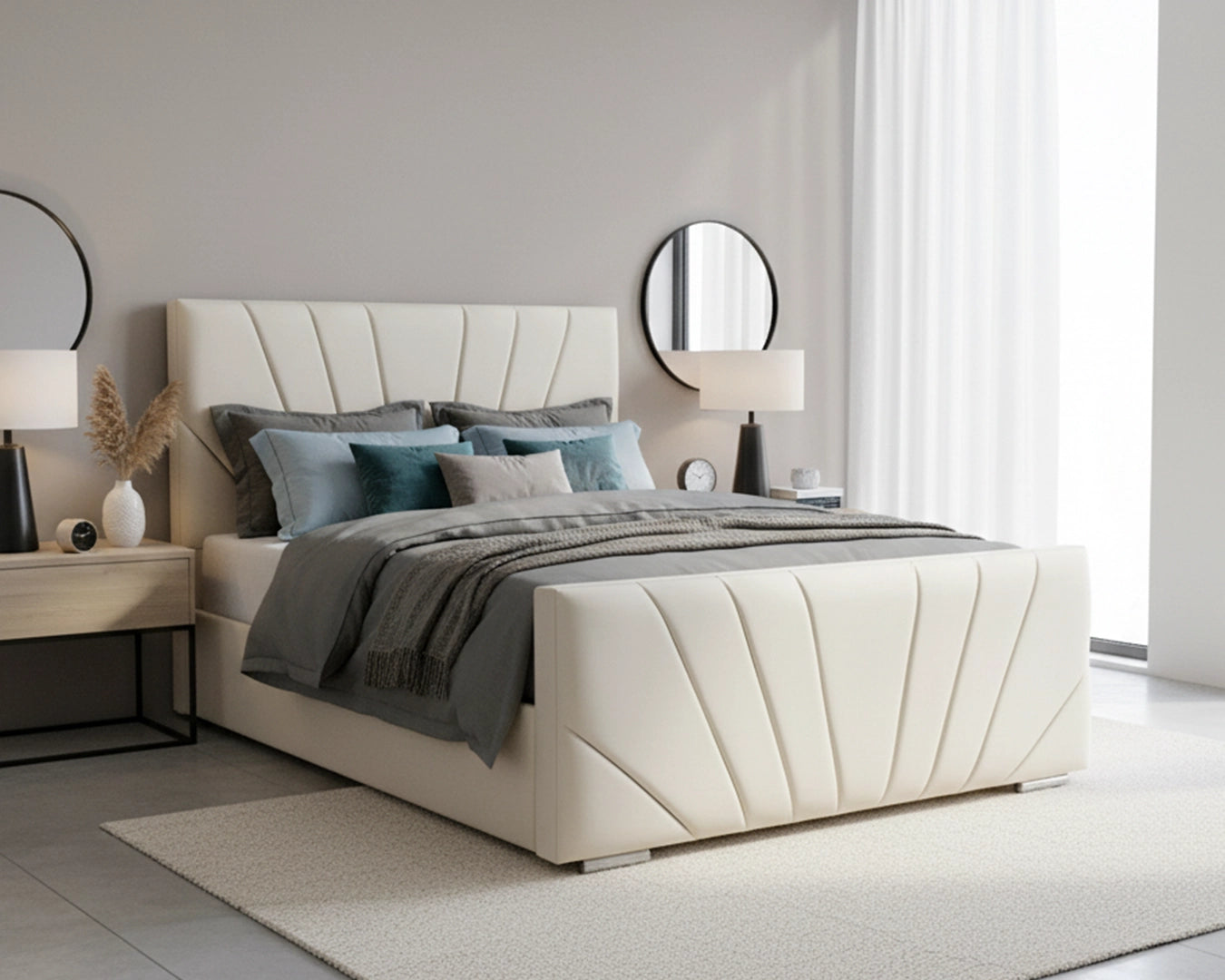 Budget Sunrise Bed Frame with Storage & Mattress| Free Shipping ...